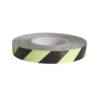 China 4 Hours Glowing PVC Adhesive Tape Customized Green/Blue/Yellow Photo Luminescent for sale