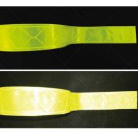 China Colorful Function Reflective Tape Stripes For Clothing Wide 5cm Reflective Sew On Tape for sale
