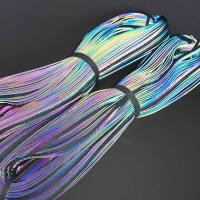 China Non-Toxic EN471 Stretch Reflective Piping Cord for Clothing 15-20 Years Service Life for sale