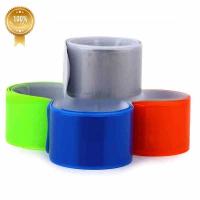 China 30cmx3cm EN 13356 Ankle 3-CM Reflective Bands Untearable Cool Safety Items for Running for sale
