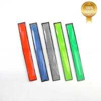 China 30cmx3cm EN 13356 Ankle 3-CM Reflective Bands Untearable Cool Safety Items for Running for sale
