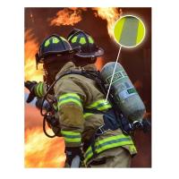 China Sewing On 30 Cycles 100% Cotton Fabric Flame Fire Resistant Reflective Tape for Clothing for sale