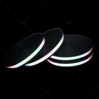 China 100% Polyester Reflective Material for High Light Reflective Clothing and Accessories for sale