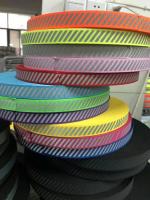 China Sew On CE EN20471 Reflective Safety Material Ribbons Yellow Silver Orange Rainbow 100% Polyester 400 CPL CN FUJ WRS for sale