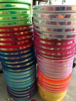 China 12 Colors Laser Rainbow Reflective Ribbon Fabric for Clothes Long-Lasting and Durable for sale