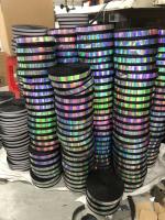 China 12 Colors Laser Rainbow Reflective Ribbon Fabric for Clothes Long-Lasting and Durable for sale