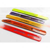 China Reflective LED Armband for Hiking Safety Orange Luminous Adjustable for sale