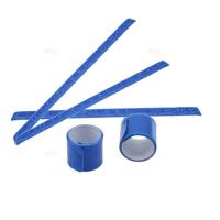 China Adjustable Fluorescent Sports Slap-Wrap Ankle Band Reflective PVC and Steel Sheet Slap Wrist Strips for sale