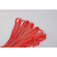 China Reflective Polyester Fabric Piping Strip in Black/Red/Blue/White for High Visibility for sale