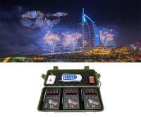China 70-100m Remote Control Stage Indoor Cold Fountain Base Electronic Firing System Fireworks for sale