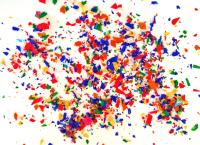 China Multicolour Gender Reveal Confetti Poppers Biodegradable Confetti Cannon Wedding for sale