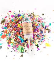 China Multicolour Gender Reveal Confetti Poppers Biodegradable Confetti Cannon Wedding for sale