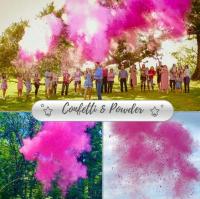 China Biodegradable Wedding Confetti Cannon Color Smoke Effect OEM ODM for sale