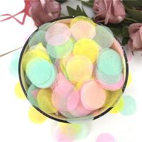 China Multicolour Circle Paper Confetti Shooter Color Smoke Effect for sale
