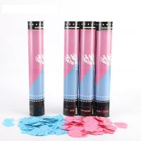 China Biodegradable Gender Confetti Cannon Confetti Party Poppers for sale