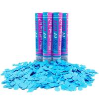 China Baby Gender Reveal Confetti Cannon Blue or Pink Boy or Girl Party Popper Slip 30/45/60cm for sale