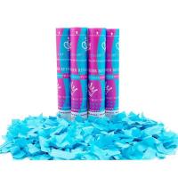 China Baby Gender Reveal Confetti Cannon Blue or Pink Boy or Girl Party Popper Slip 30/45/60cm for sale
