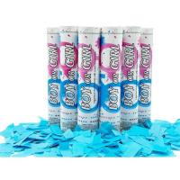 China Eco Friendly Confetti Cannon Confetti Shooter Party Popper Biodegradable Baby Gender Reveal for sale