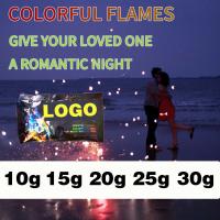 China Colour Magic Powder Fire 10 x 10 g Magical Flame Colourful Fire Powder Neon Flames for sale