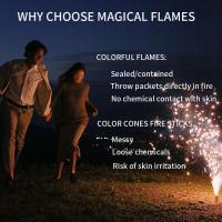 China MEKER Fire Color Changing Packets Create A Colorful Fire Show For Your Campfires for sale