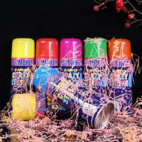 China Free Sample Snow Spray Can Cheap Party Spray Celebration Essentials Confetti Paper Shreds for sale