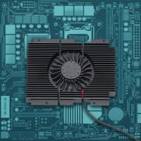 China DC Fan Aluminum Heatsink Cooler Mod High-Efficiency Fansink for MINI PC & Power Supply Cooling for sale