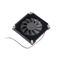 China Low Profile Aluminum Heatsink with DC Fan for Industrial Control Equipment for sale