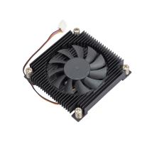 China Low Profile Aluminum Heatsink with DC Fan for Industrial Control Equipment for sale