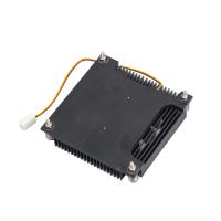 China Low Profile Aluminum Heatsink with DC Fan for Industrial Control Equipment for sale