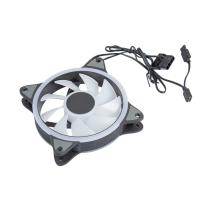 China 120mm RGB LED PC Case Fan | 4Pin PWM Hydraulic Bearing | High Airflow Low Noise Cooling Fan for Computer Cases & CPU Coolers for sale