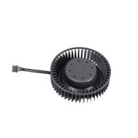 China 75mm High Static Pressure Blower Fan, 4Pin PWM GPU Cooling Fan for NVIDIA/AMD Graphics Card for sale