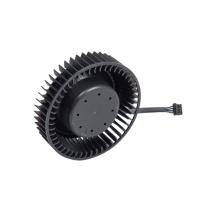 China 75mm High Static Pressure Blower Fan, 4Pin PWM GPU Cooling Fan for NVIDIA/AMD Graphics Card for sale