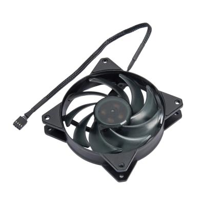 China 120mm 12V PWM Cooling Fan 4Pin High Airflow PC Case Fan for sale