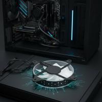 China 120mm ARGB LED Case Fan 12025 PWM Quiet Cooling Fan for PC Computer Case for sale
