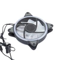 China 12cm RGB LED Fan with Dual Interface 4Pin PWM High Airflow PC Cooling Fan for Desktop for sale