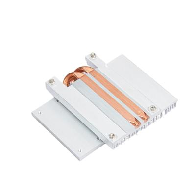 China Customized Skived Fin Heat Sink | Aluminum Extrusion with Copper Heat Pipes for Multiple Electronic Platforms for sale