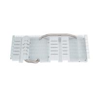 China Ultra Thin ITX Graphics Card Heatsink Nickel Plated Heat Pipe Aluminum Profile Silent Cooling Module for sale