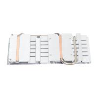 China Ultra Thin ITX Graphics Card Heatsink Nickel Plated Heat Pipe Aluminum Profile Silent Cooling Module for sale