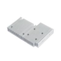 China Custom L-Shaped Heat Pipe Riveted Extruded Aluminum Heatsink for Industrial Equipment Cooling for sale