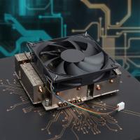 China OEM Custom Top-Flow CPU Air Cooler with Copper Heatpipes & PWM Fan | Design Based on Drawings for sale