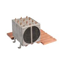 China High Performance 12 Heat Pipe CPU Radiator Copper Base Aluminum Fins for Industrial Servers for sale
