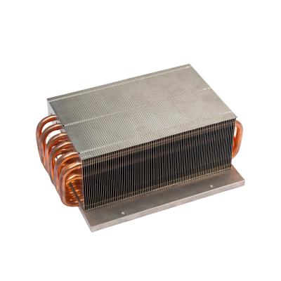 China High Power Copper Heatpipe Aluminum Fin Heatsink for Industrial Equipment for sale