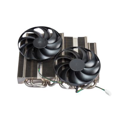 China Dual-Fan Heat Pipe CPU&GPU Integrated Heatsink High-Efficiency Low-Noise Fansink Cooler Mod for Gaming PC & Industrial Equipment for sale