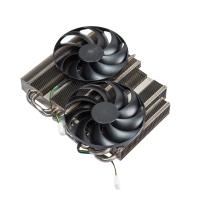 China Dual-Fan Heat Pipe CPU&GPU Integrated Heatsink High-Efficiency Low-Noise Fansink Cooler Mod for Gaming PC & Industrial Equipment for sale