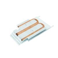 China High Efficiency Copper Aluminum Heat Pipe Heatsink High Density Aluminum Fins High Power Electronic Device Cooling Solution for sale