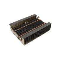 China High Performance Passive Heat Sink 4 Copper Heat Pipes Aluminum Fin Heatsink for 1U Server CPU Cooling for sale