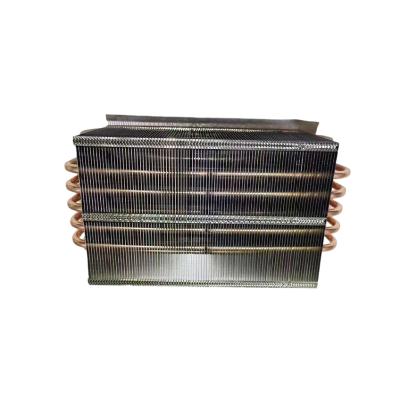 China 1000W Highpower Stage Light Copper Aluminum Tubes High-efficiency Heat Sink Customized Cooling Radiator for Industrial Equipment for sale
