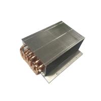 China High-Power 400-500W High-Density Fin Heat Pipe Heat Sink Medical Equipment Copper Aluminum Welded Tube Radiator Factory Direct for sale