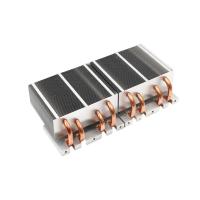 China High-Power 400-500W High-Density Fin Heat Pipe Heat Sink Medical Equipment Copper Aluminum Welded Tube Radiator Factory Direct for sale