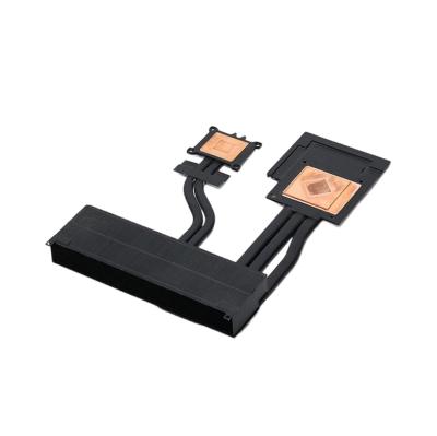 China Heat Pipe Soldered Cooling, Desktop Game Console Cooler, AIO PC Heat Sink, Customizable Cooling Modules for sale